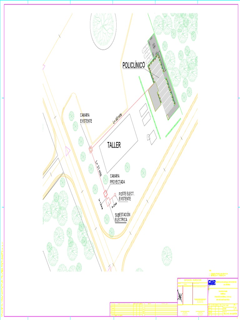 Plano - Emplazamiento y Ubicacion SET | PDF