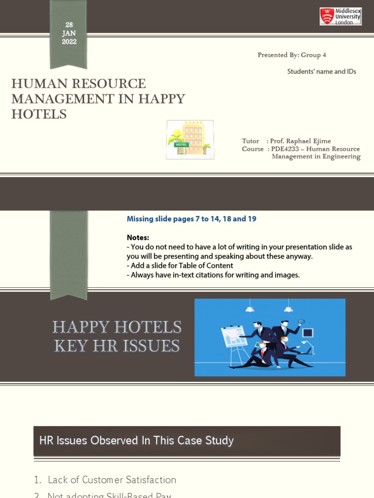 Sample Group Coursework Presentation | PDF | Human Resource Management ...