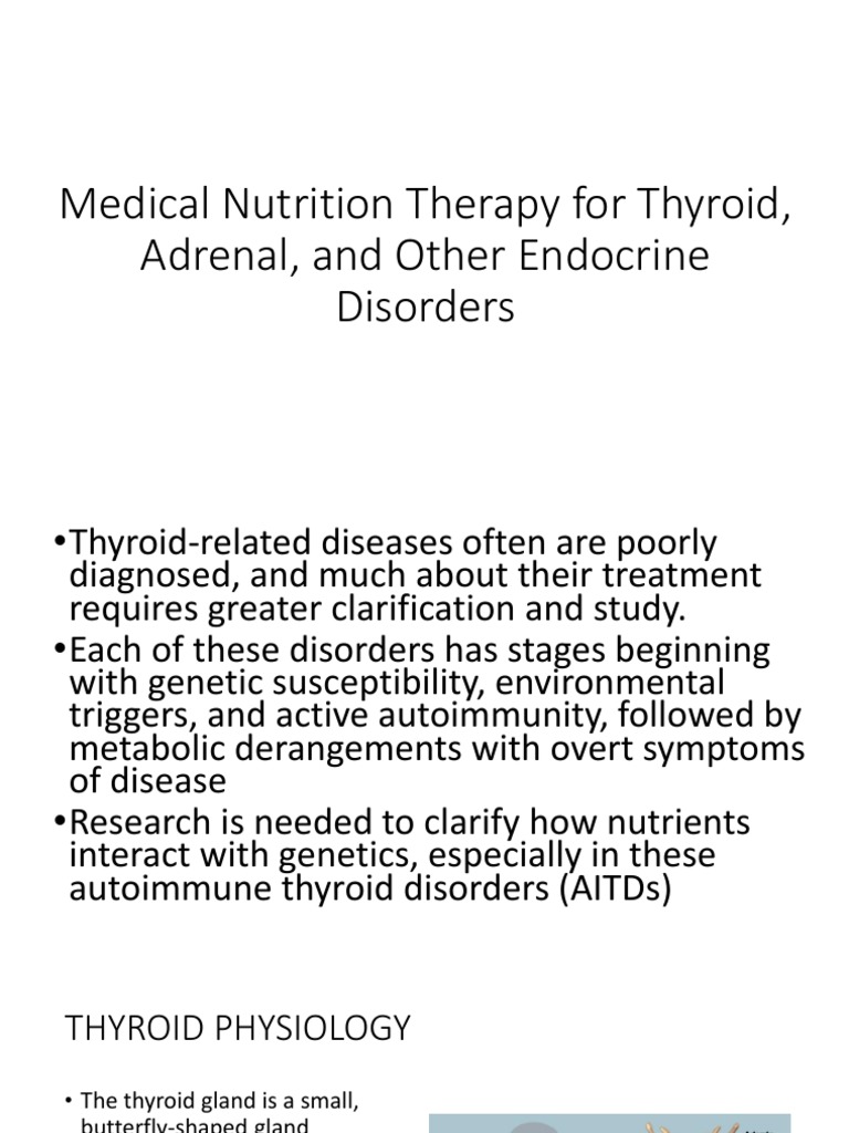 Thyroid Presentation | PDF | Hypothyroidism | Thyroid
