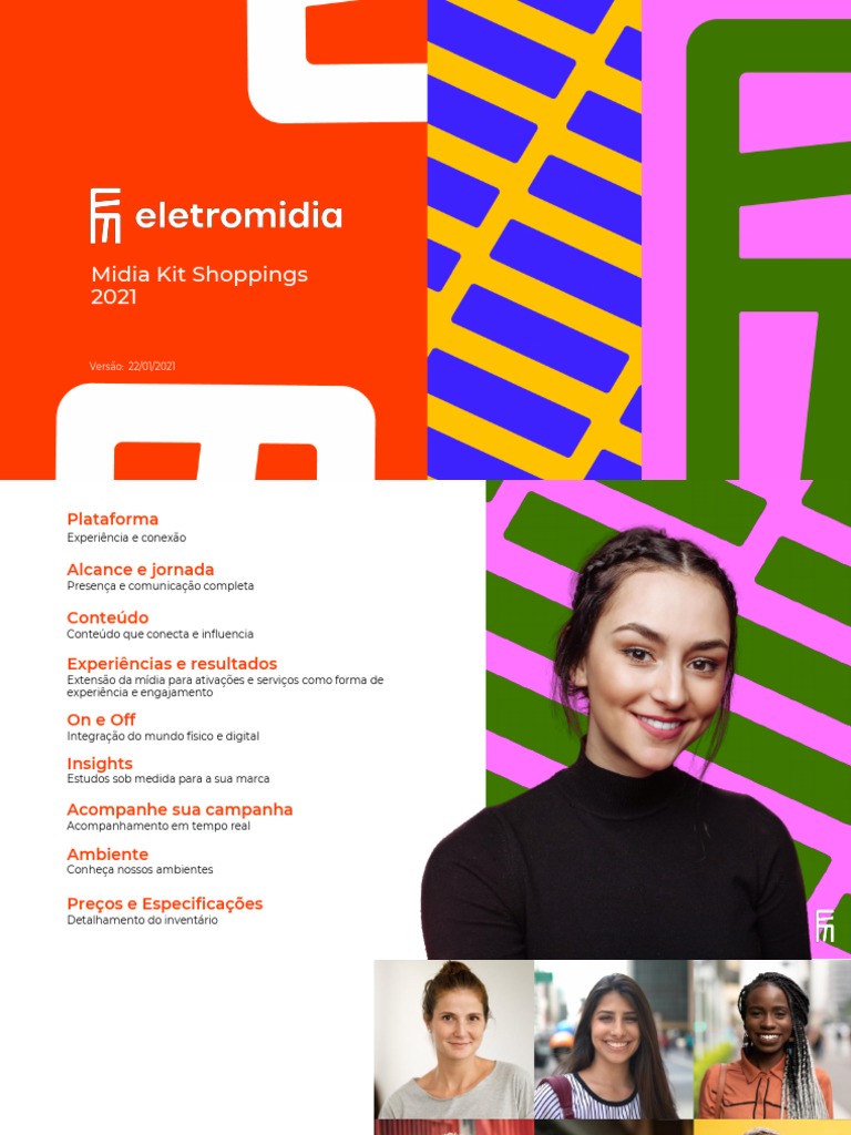 2201 Eletromidia Midia Kit Shopping | PDF | São Paulo | Rio de Janeiro
