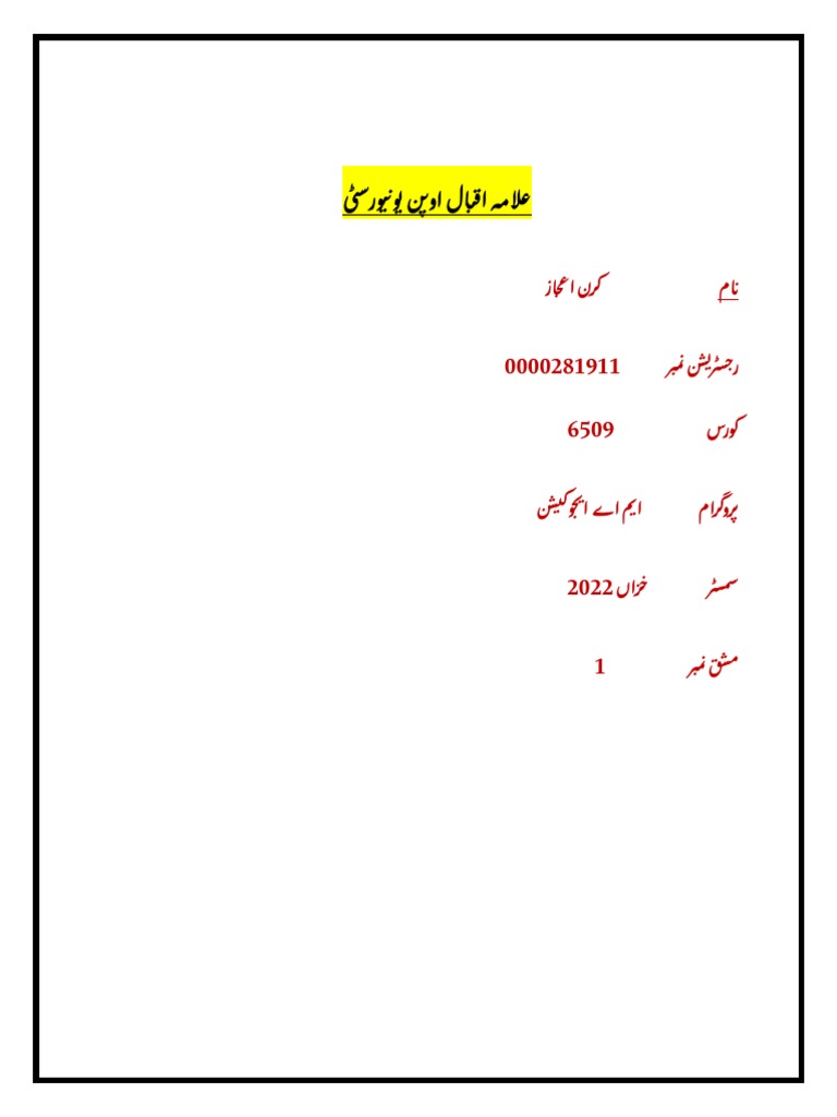 6509 Assignment 1 | PDF