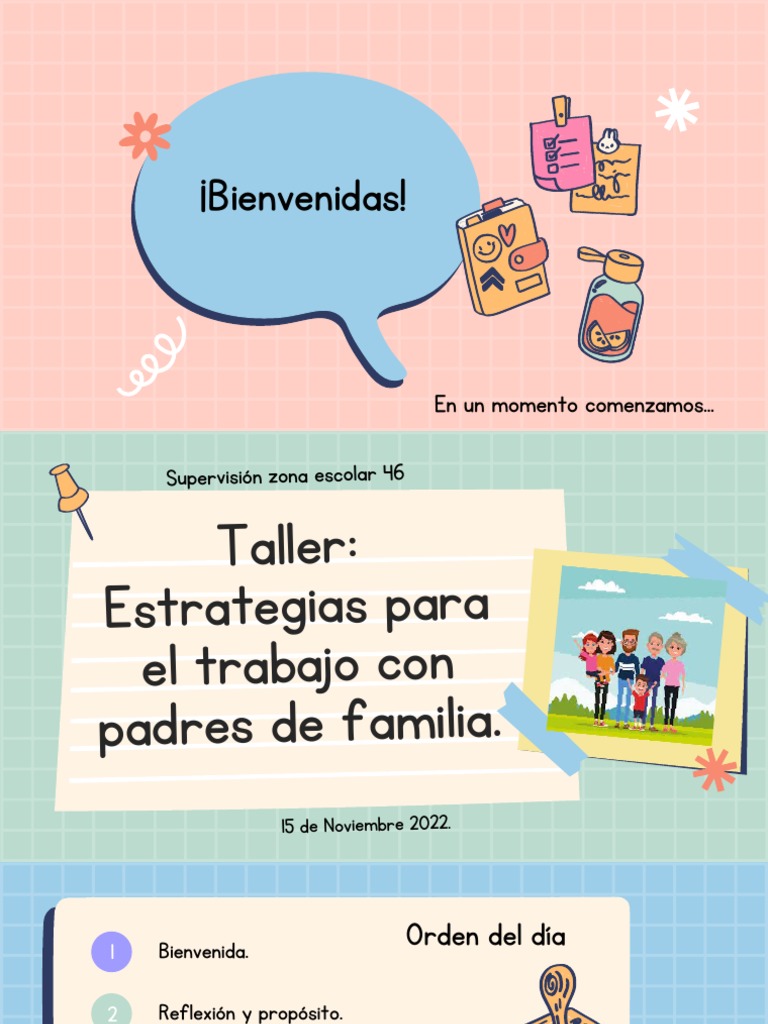 Taller Estrategias para El Trabajo Con Padres de Familia. | PDF ...