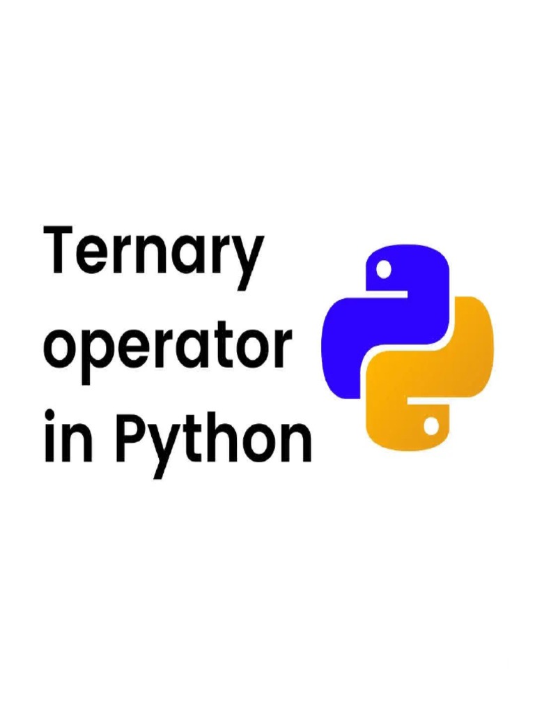 Ternary Operator | PDF