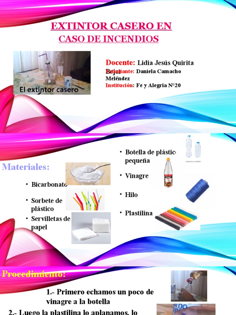 Extintor Casero | PDF