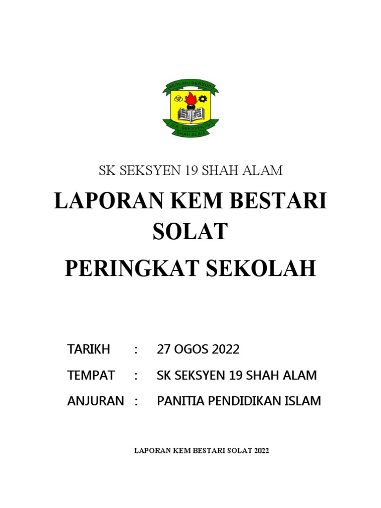 Laporan Kem Bestari Solat 2022 | PDF