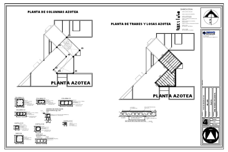 Es4 Azotea | PDF | Ingeniería estructural | Ingeniero civil