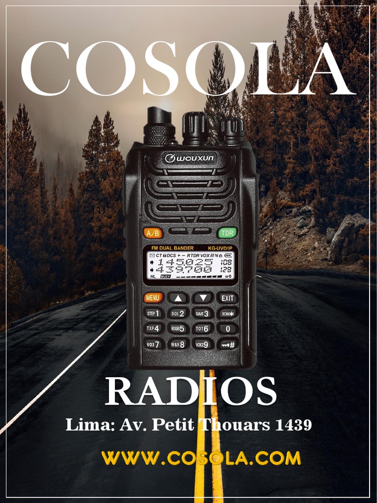 Radios Catalogo | PDF | Radio | Frecuencia ultra alta