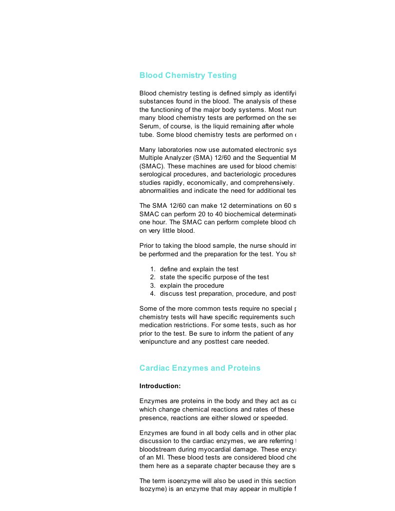 Laboratory Tests Interpretation | PDF | Blood | Blood Plasma
