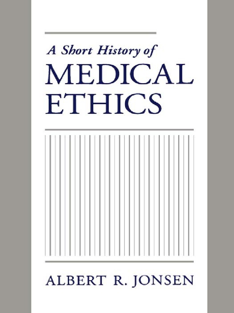 A Short History of Medical Ethics | PDF | Medicine | Stoicism