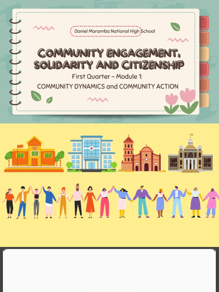 Module 1 - Community Dynamics and Community Action | PDF
