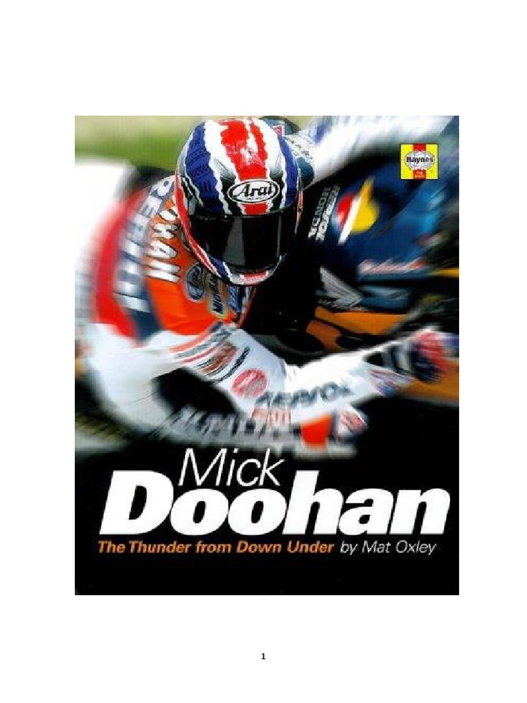 Mick Doohan | PDF | Formula Uno | Motocicleta