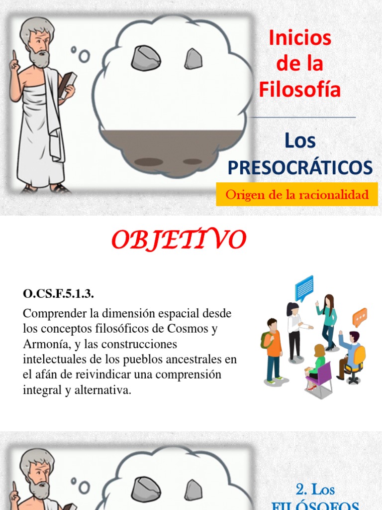Los Presocraticos | PDF | Metafísica | Teorías filosóficas