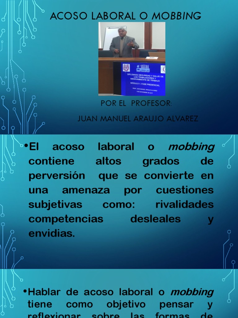 Acoso Laboral o Mobbing | PDF