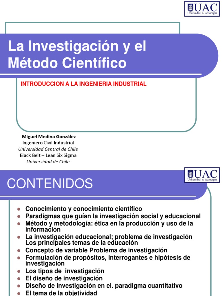 Etapas del Método Científico en Investigación | PDF | Experimentar ...