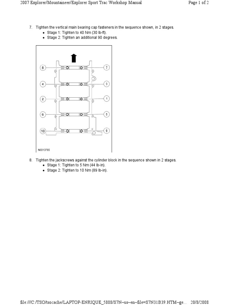 Proper Tightening Procedure and Torque Specifications for Installing ...