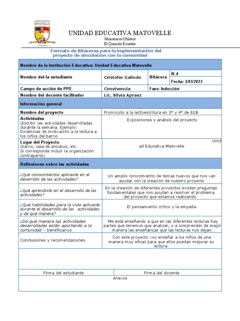 BITÁCORA 4.4 | PDF | Aprendizaje | Cognición