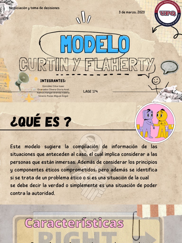 MODELO de Curtin y Flaherty | PDF | Toma de decisiones | Ciencia cognitiva