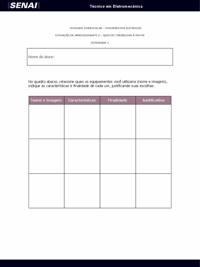 UC1 SA3 Atividade 1 | PDF