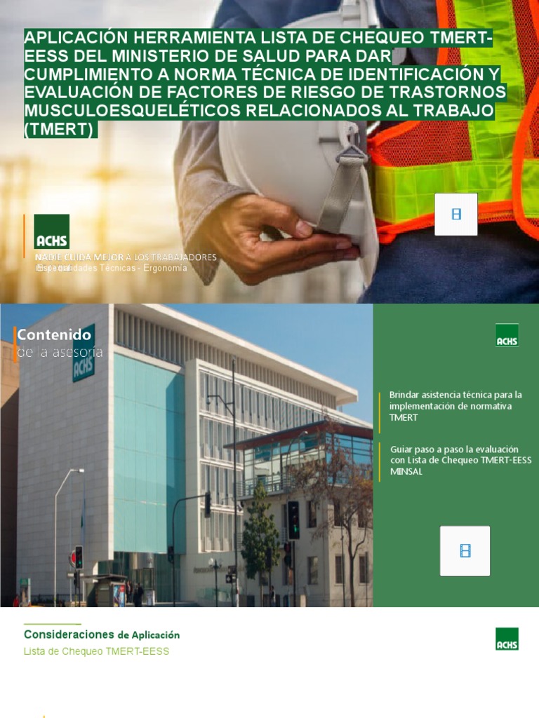 Capsula Aplicación Lista de Chequeo Tmert-Eess Minsal | PDF | Panes | Hora