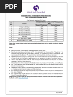 Unity Small Finance Bank FD Rates 2025 | PDF | Interest | Banks