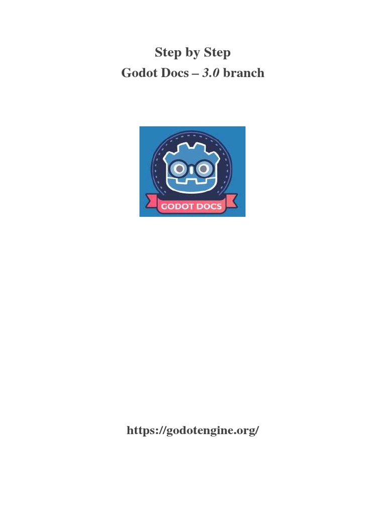 Step by Step Godot Docs 3 0 Branch Intro | PDF | C Sharp (Programming Language) | Scripting Language