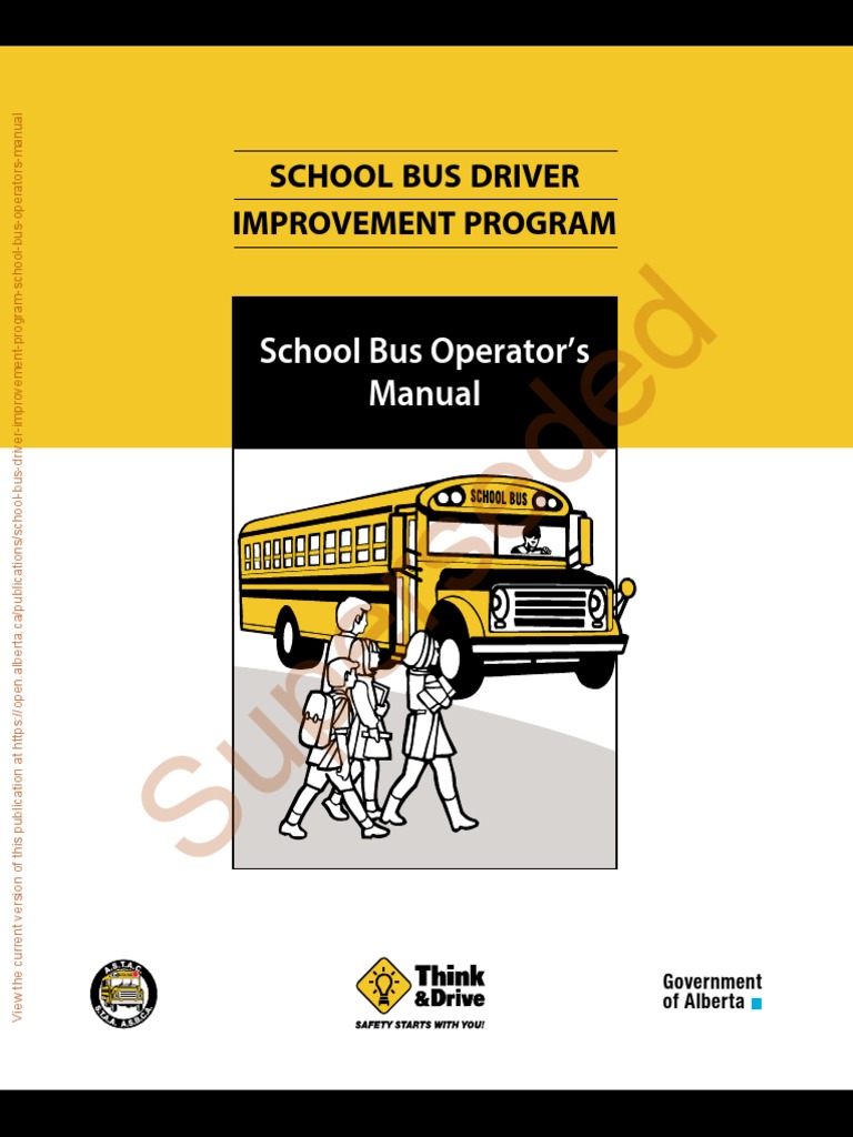 Schoolbusopmanual | PDF | School Bus | Driving