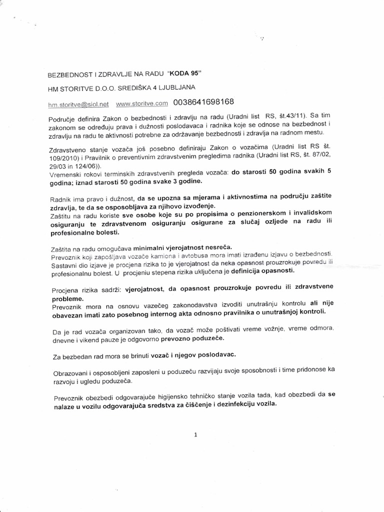 Bezbednost Kod95 | PDF