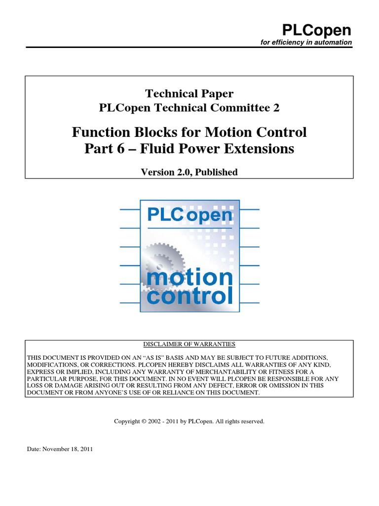 Plcopen Motion Control Part 6 Version 2 0 Pdf Data Type Acceleration