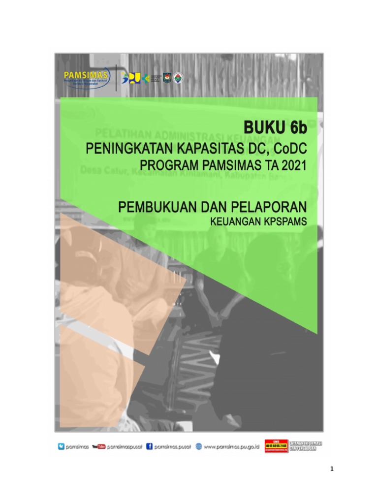 Buku 6b. Pembukuan Laporan Keuangan KPSPAMS | PDF
