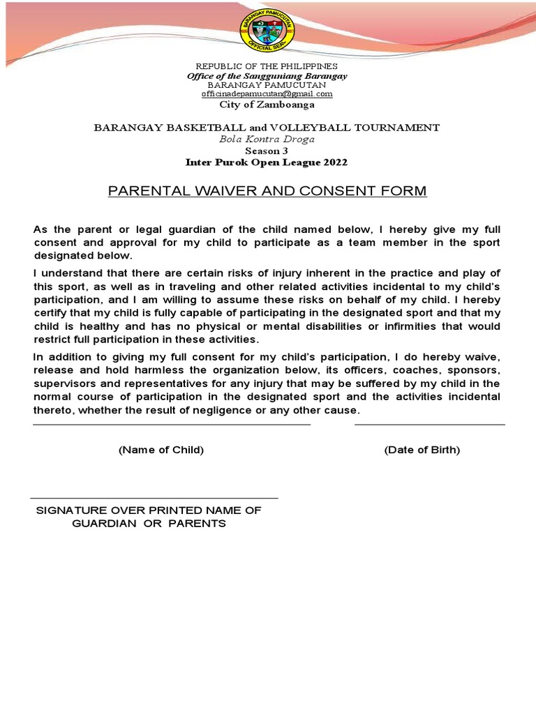 Parent Concent | PDF