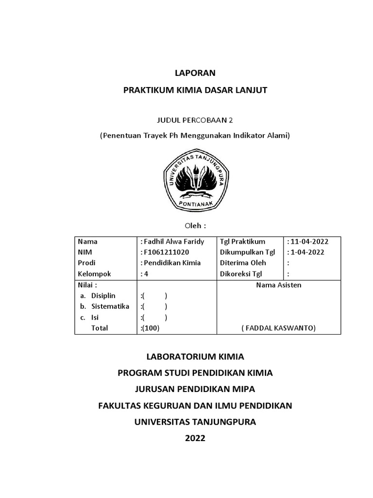 Fadhil Alwa Faridy - 4 - A2 - Percobaan 2 | PDF