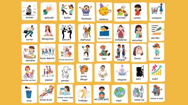 Verbos Acciones | PDF