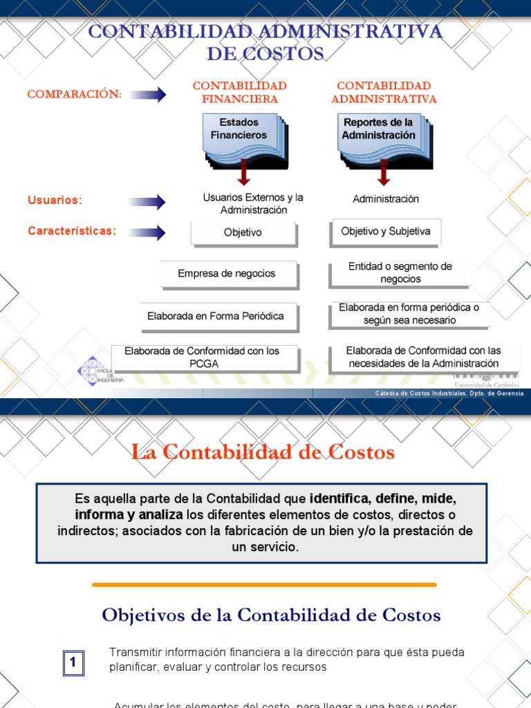 Contabilidad Administrativa | PDF | Contabilidad de costos | Costo