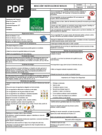 Procedimiento Toma 5 en Seguridad Laboral | PDF | Riesgo | Business
