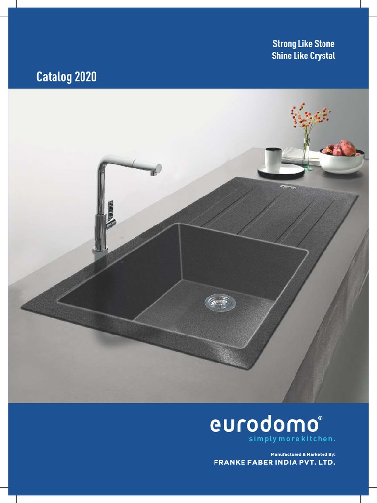 Eurostone Sink | PDF | Sink | Building Materials