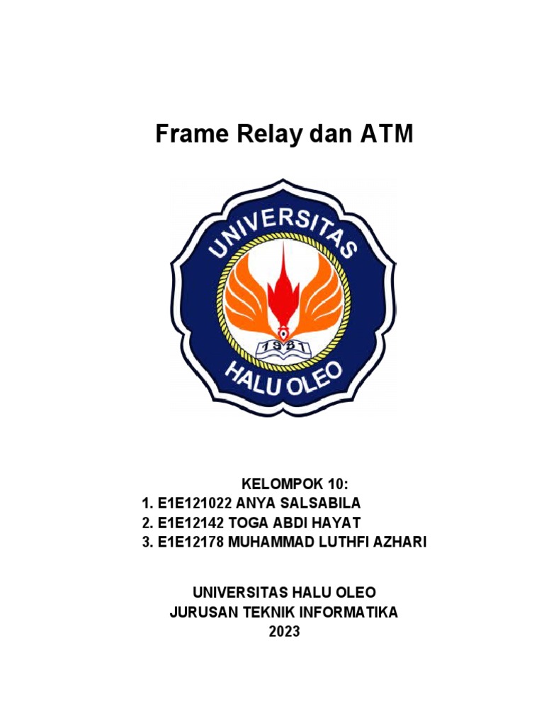 Frame Relay and ATM (Repaired) | PDF | Sains & Matematika | Komputer