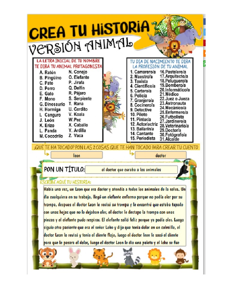 Cuento Interactivo | PDF