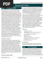 Raymond's Run by Toni Cade Bambara | PDF | Art | Mystery, Thriller ...