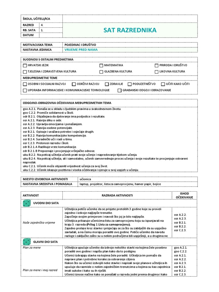 Vrijeme Pred Nama | PDF