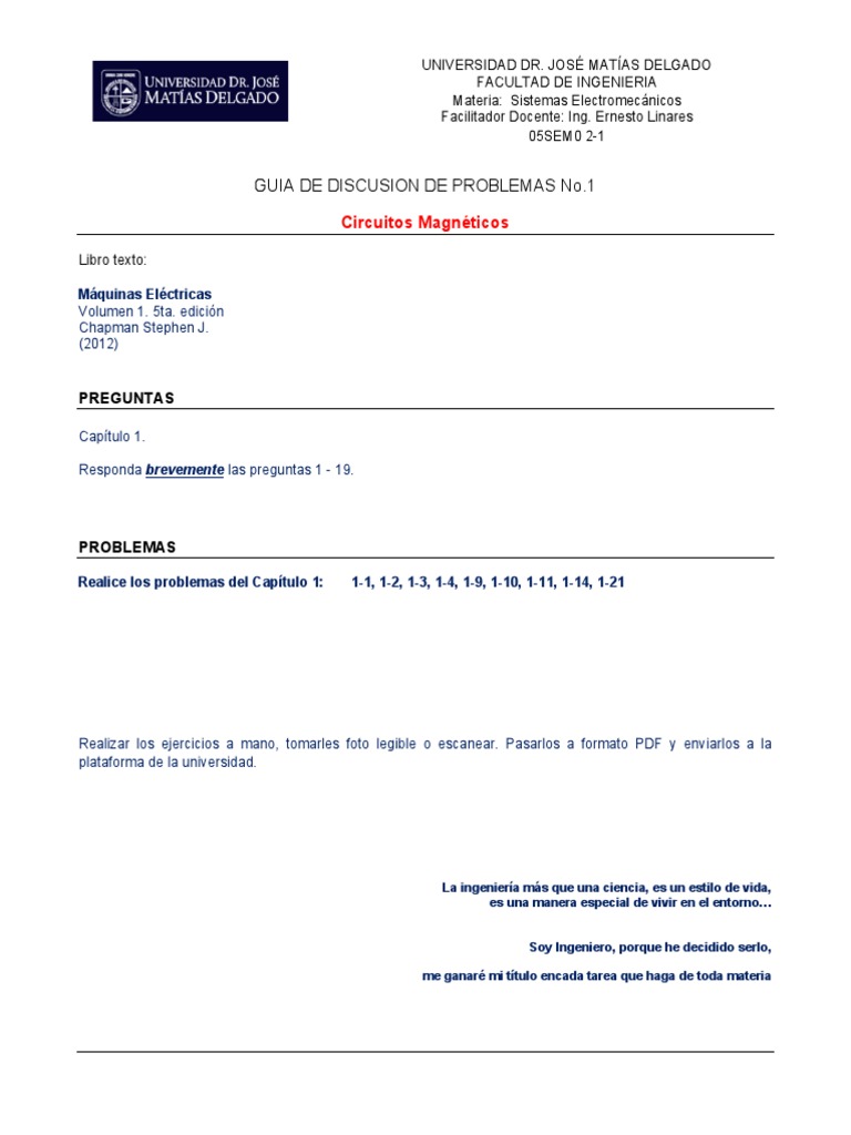 Guía De Ejercicios No 1 Pdf 5520