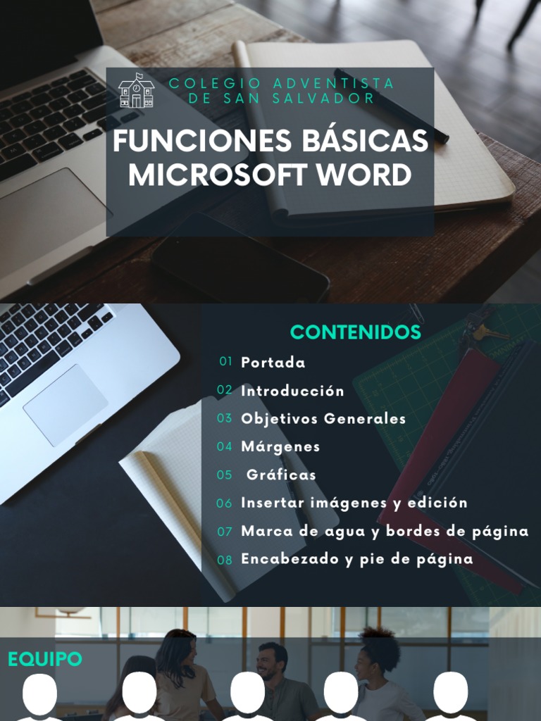 Funciones Basicas de Microsoft Word | PDF