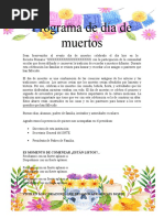 Programa de XANTOLO | PDF