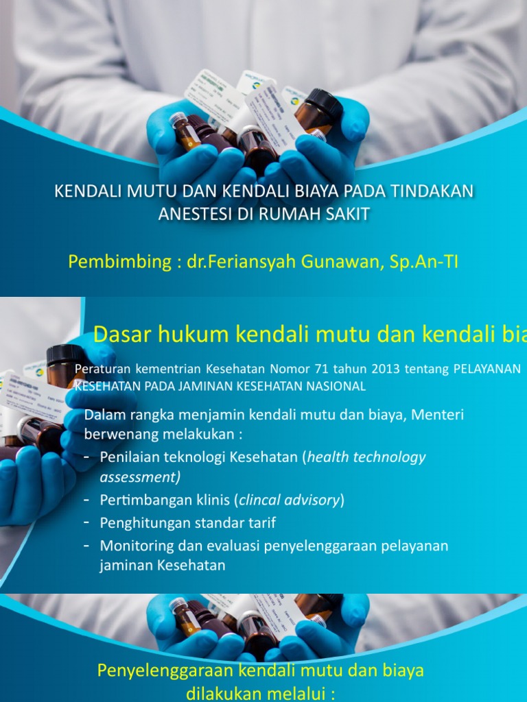 Kendali Mutu Dan Biaya | PDF | Pengembangan Diri