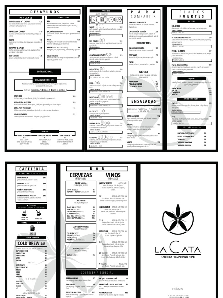 Menu La Cata 2020 | PDF | pesto | Queso