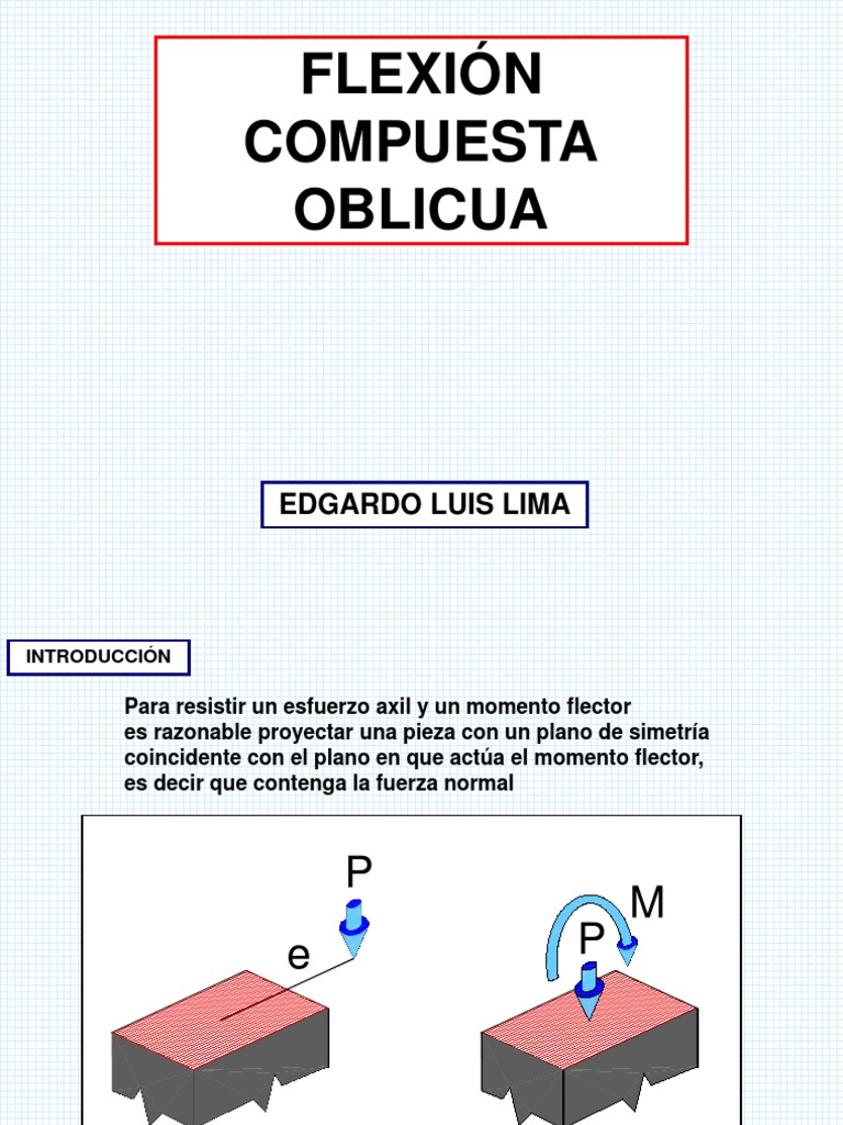 Flexion Comp Oblicua 3 | PDF