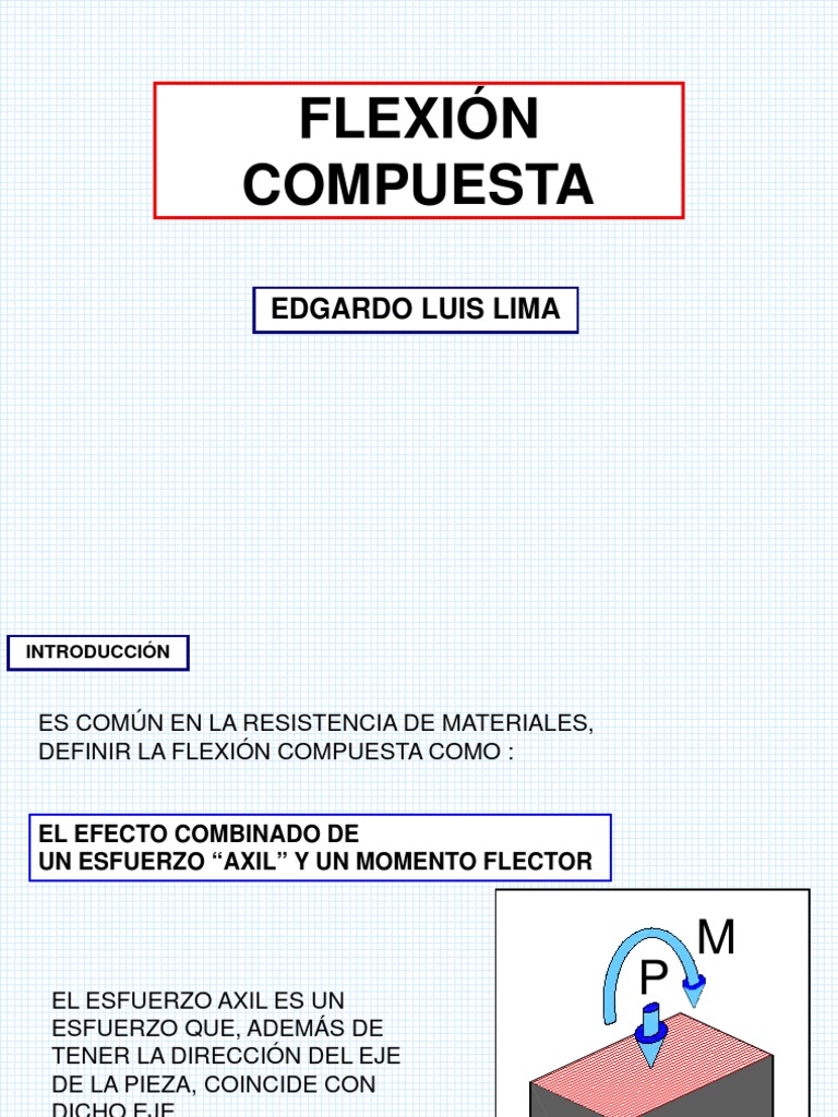 Flexion Compuesta 13 | PDF | Concreto reforzado | Doblar
