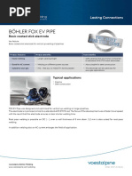 Datasheet BOHLER FOX 7018 Stick electrode | PDF | Welding | Construction