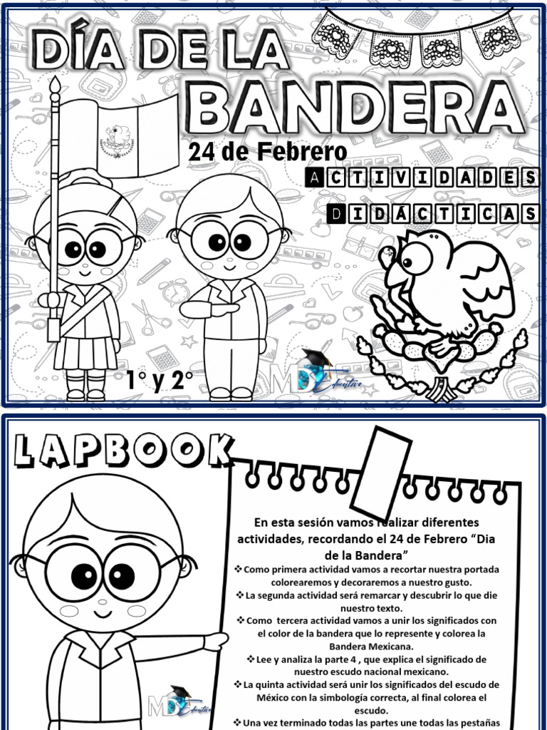 1°y2°? Día de La Bandera MD Educativo | PDF | México | Los símbolos