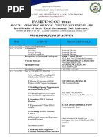 Oath Taking and Turn Over Ceremonies Program | PDF | Elections
