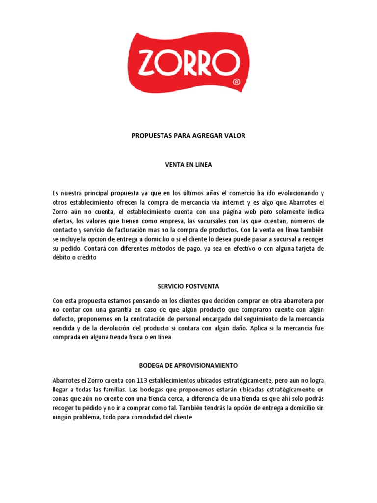 El Zorro | PDF